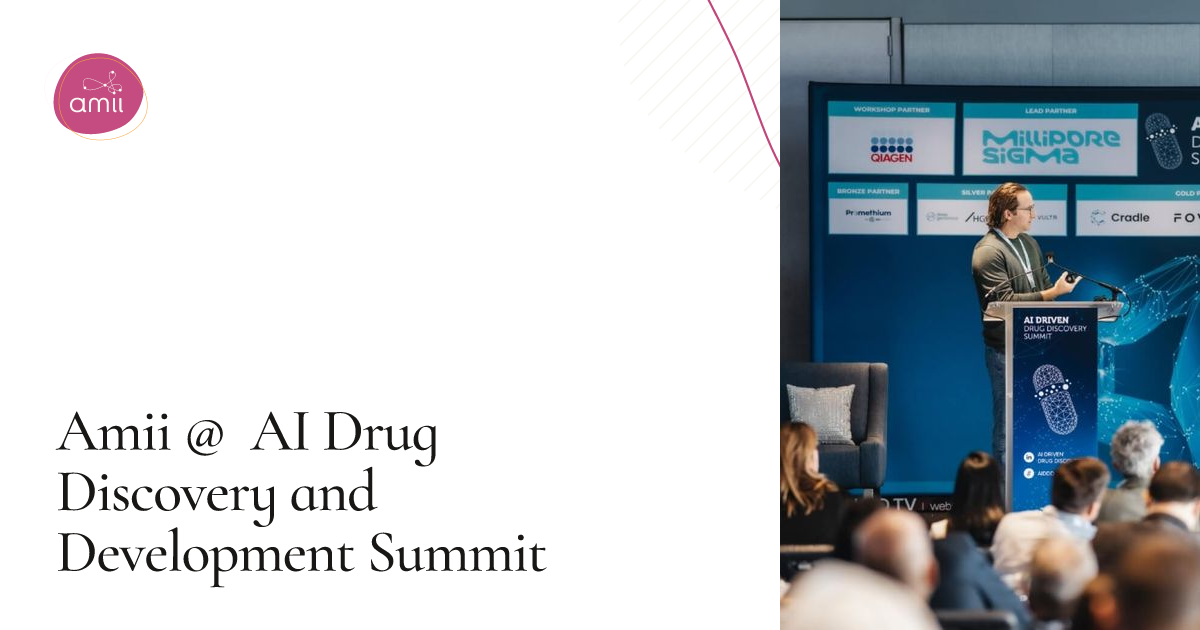 Amii @ AI Drug Discovery and Development Summit - Institut de l'intelligence artificielle de l ...
