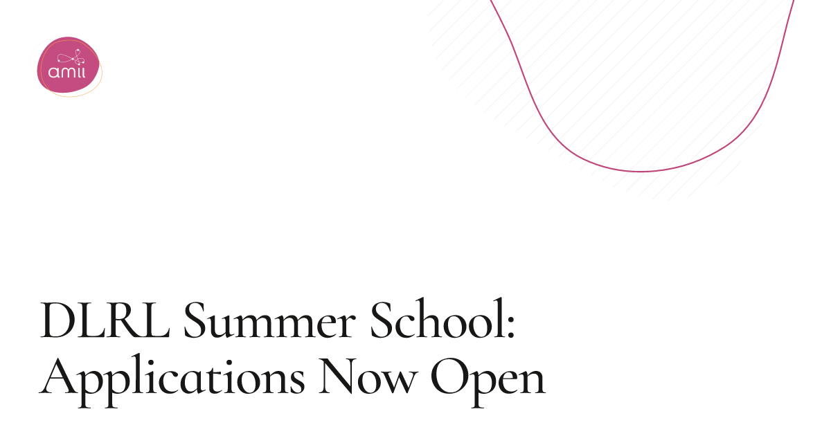 Université d'été du DLRL : Les candidatures sont ouvertes